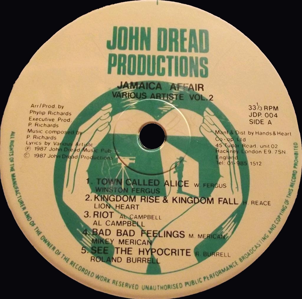 JOHN DREAD ALBUMS